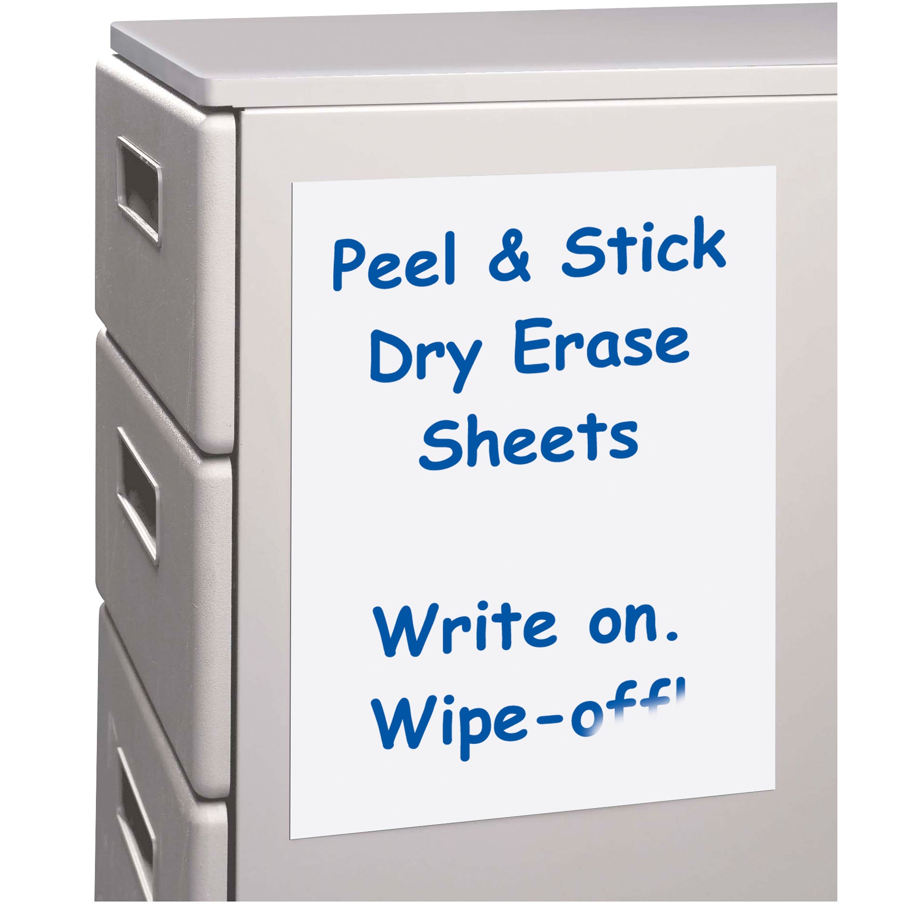 Peel & stick dry erase sheets, 11 X 8 1/2, 25/BX, 57911 ...