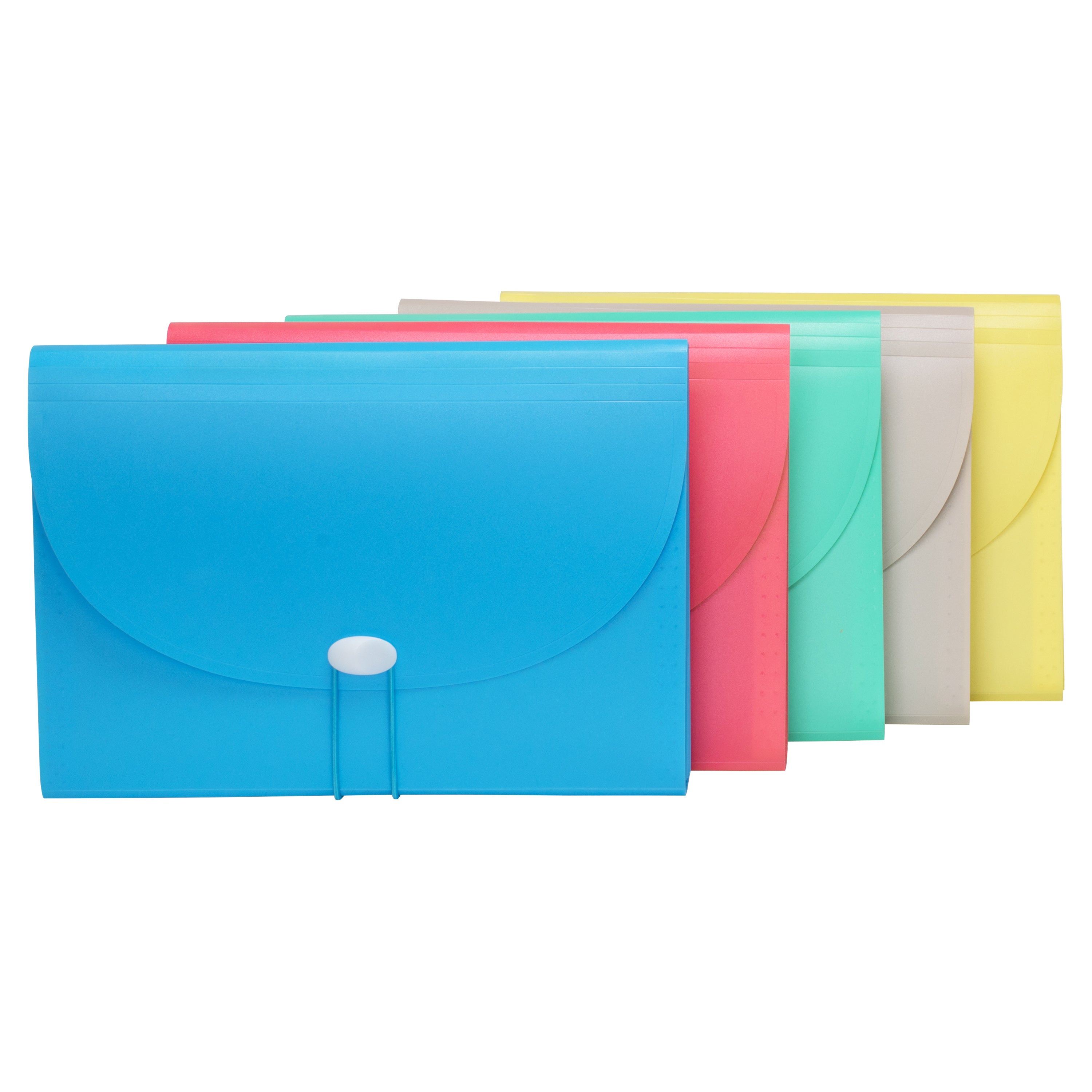13-Pocket Letter Size Expanding File (Color May Vary) (Set of 12 Files ...