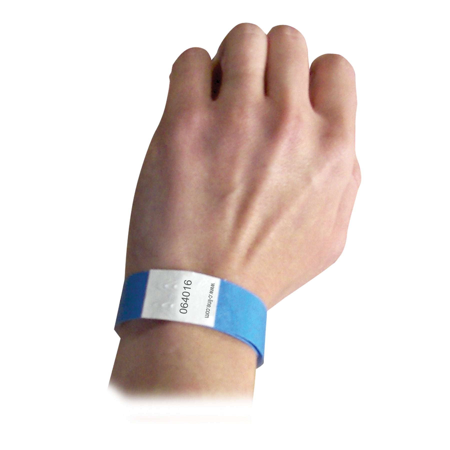 DuPont Tyvek Security Wristbands, Blue, 100/PK, 89105 ...
