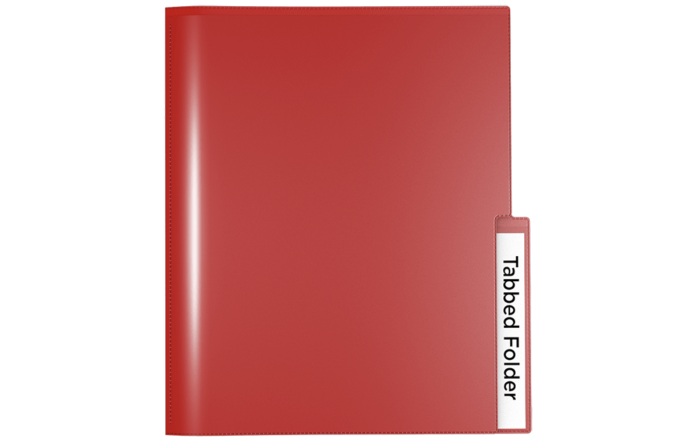 Nicky's Tab Folder (Tabbed Filing Folder) (Set of 100 ...