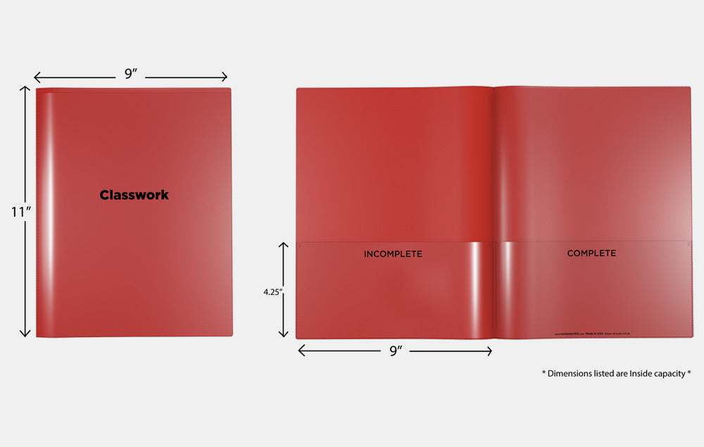 Nicky's Classwork Folder (6 Pack) – Centurybusinesssolutions