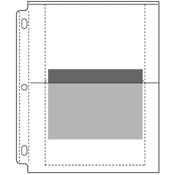 EZ2C POLY STANDARD SIZE PHOTO PAGES, HOLDS 4 - 4I ...